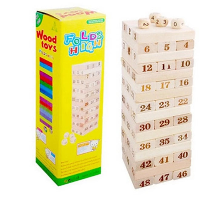 Jenga Number – Maskidz
