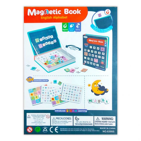 Magnetic Book English Alphabet – MAS KIDZ